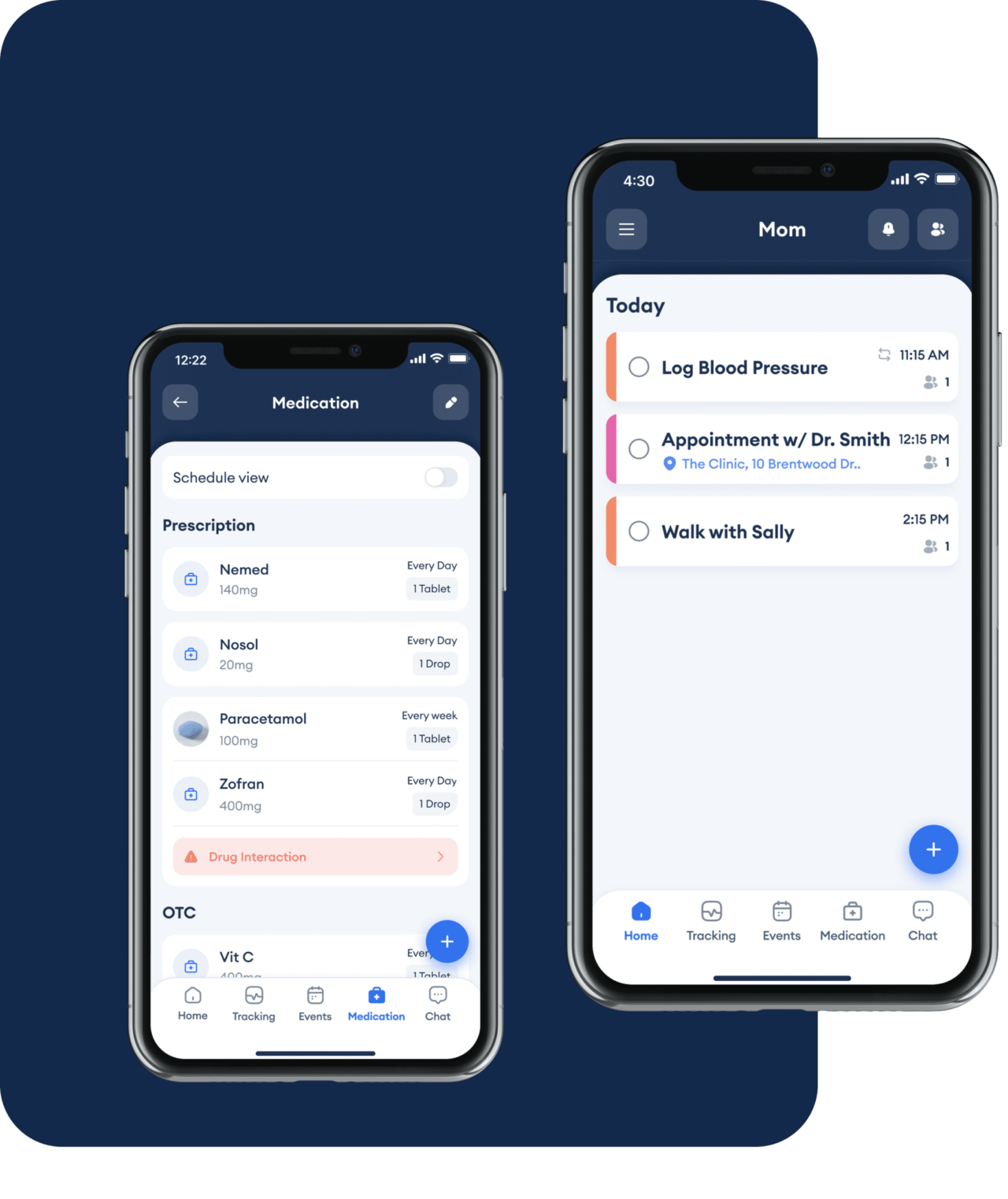 Homepage | My Connected Caregiver | Remote Health Monitoring tool