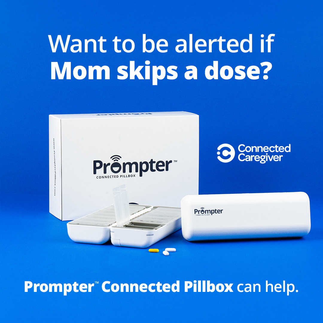 Prompter Connected Pillbox | My Connected Caregiver